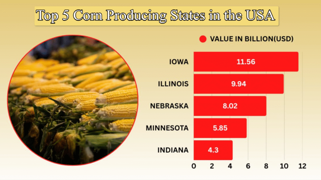 Top 5 Famous Corn Producing States in the USA – businessz